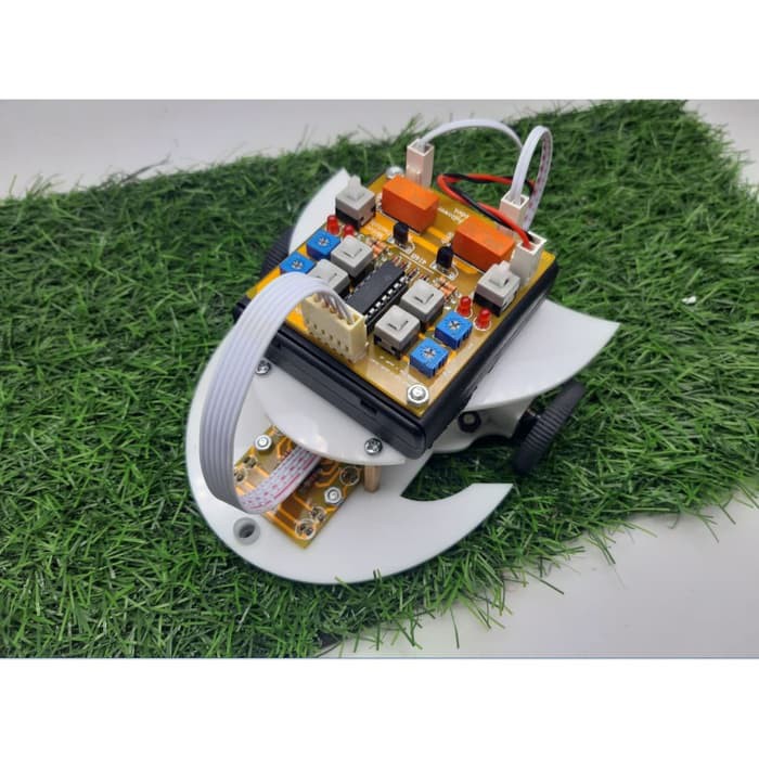 Jual robot Line Tracer follower Analog V3 through hole pcb 4 VR 4 ...