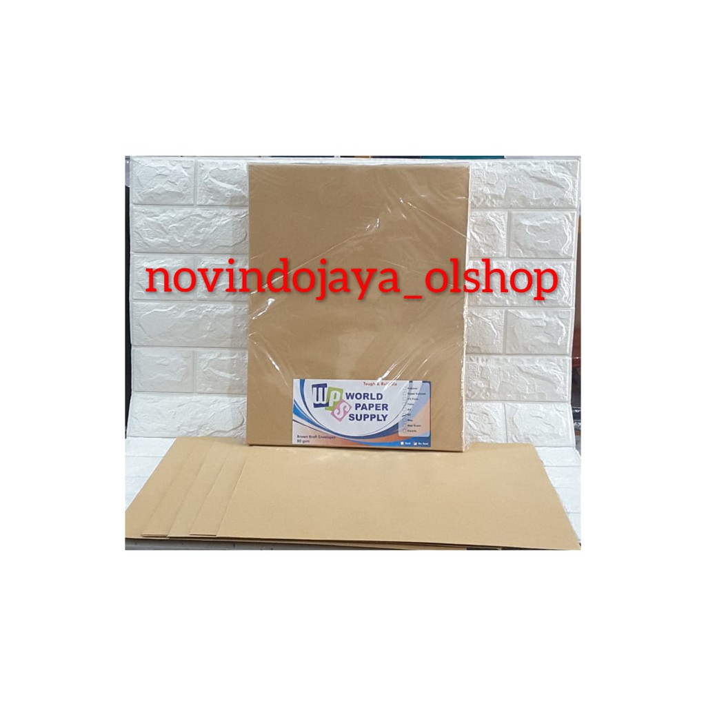 Jual Amplop coklat ukuran A3 WPS | Shopee Indonesia