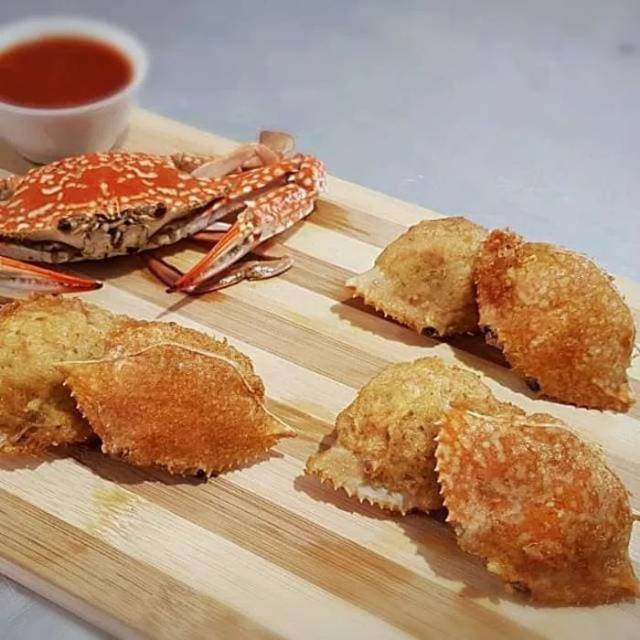 Jual Kepiting isi rajungan khas Belitung size L isi 5pcs minicrab ...