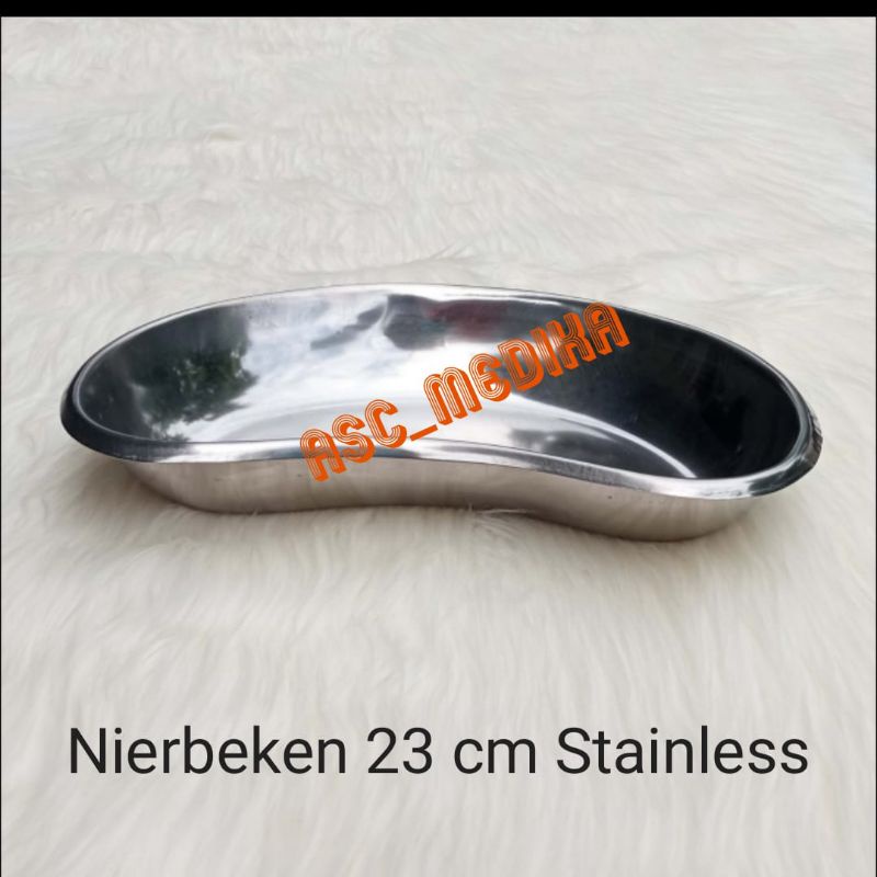Jual NIERBEKEN 23cm Stainless / Bengkok 23cm Stainless steel / Nirbeken ...
