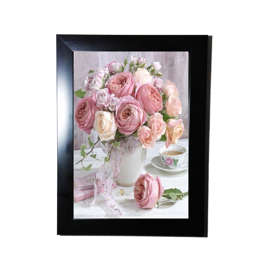 Jual Poster "Shabby Bunga Cantik - 9" - pigura, bingkai,walldecor ...