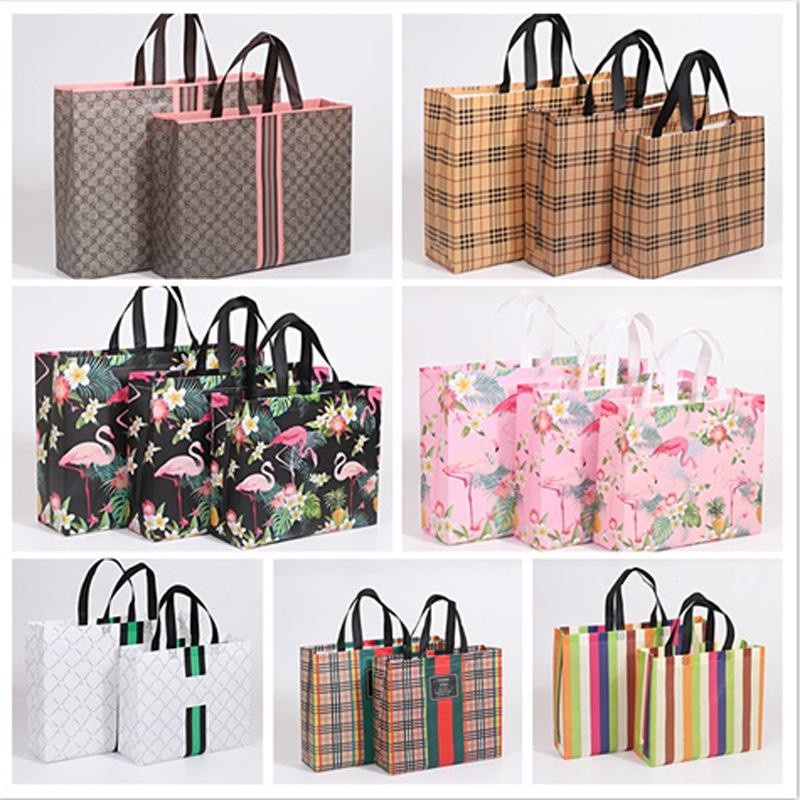 Jual Paper Bag Kain Motif M/L/XL/XXL kain go green Kantong Bingkisan ...