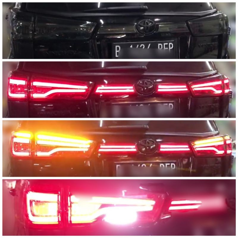 Jual YAB-INV-0270A-SBL Stoplamp Innova Reborn V3 All Smoke Lens and ...