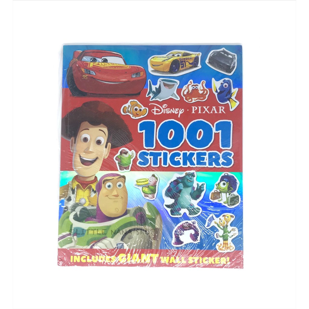 Jual DISNEY PIXAR : 1001 STICKERS | Shopee Indonesia