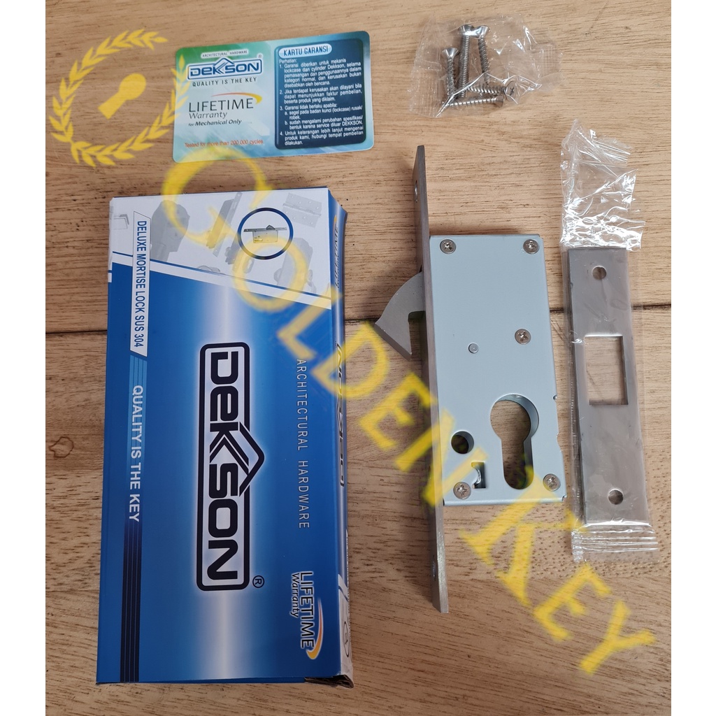 Jual Mortise Lock Lockcase Sliding Dekkson Dekson MTS SLD DL 83100 Body ...