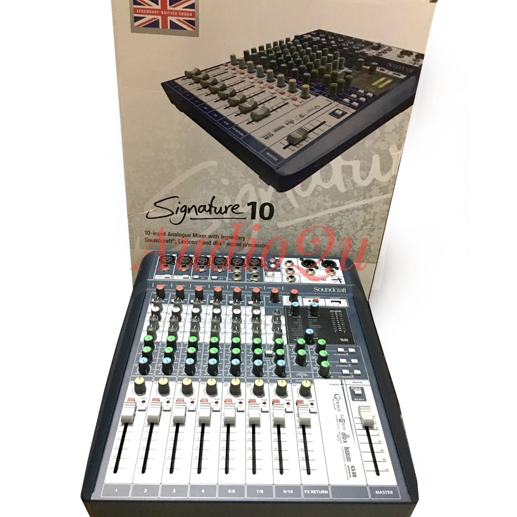 Jual MIXER AUDIO SOUNDCRAFT SIGNATURE 10 / SIGNATURE10 TERBAIK | Shopee ...