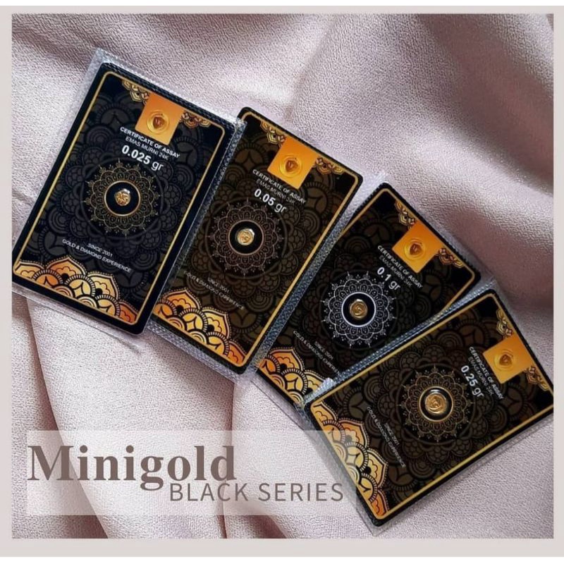 Jual MINIGOLD BLACK SERIES | Shopee Indonesia