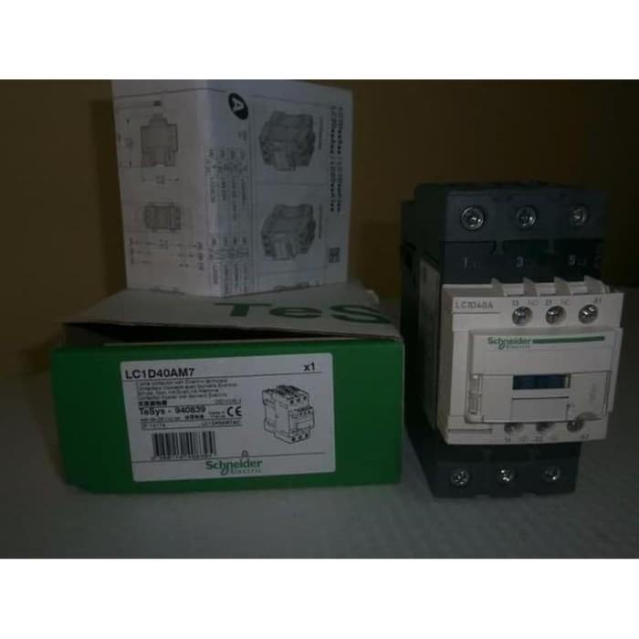 Jual Schneider Electric Kontaktor Murah LC1D40AM7 contactor LC1D40A M7 ...