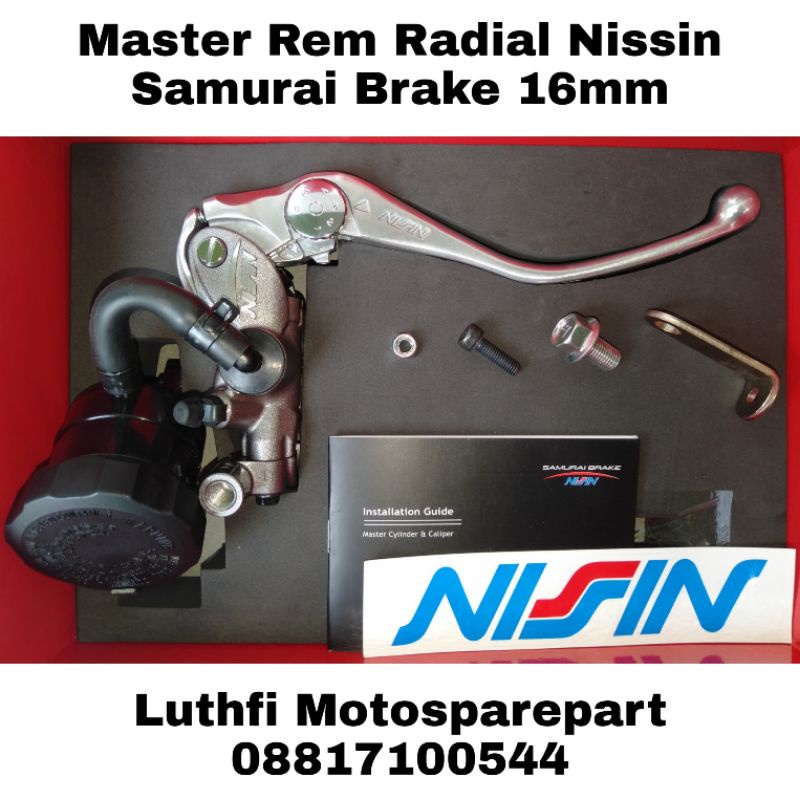 Jual Master Rem Radial Nissin Samurai Brake 16mm | Shopee Indonesia