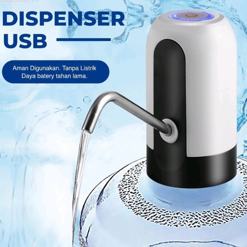 Jual LXX POMPA AIR GALON ELEKTRIK RECHARGE DISPENSER AIR GALON CHARGE-H ...