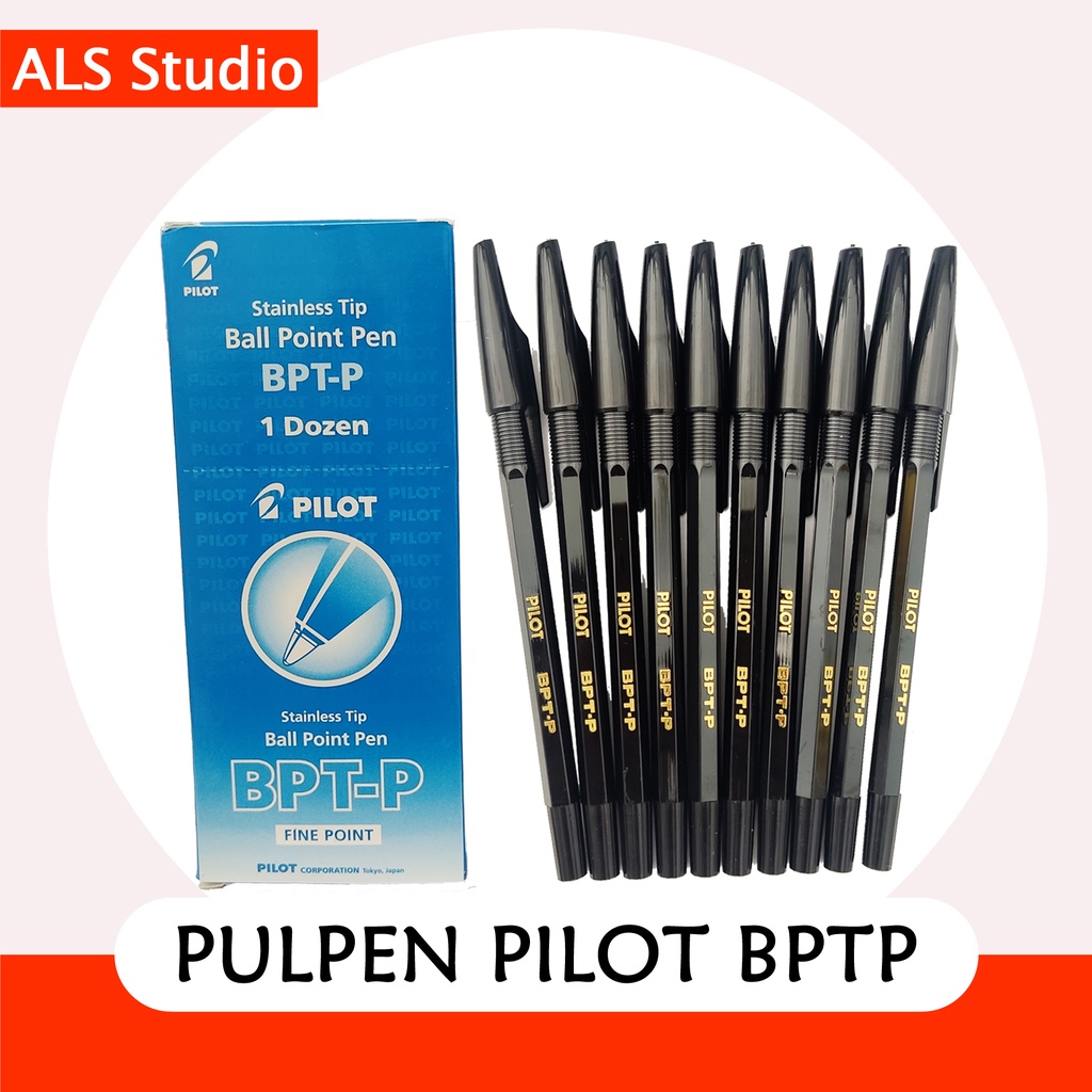 Jual Pulpen Pilot BPTP 1 Pak (12 Pcs) | Shopee Indonesia
