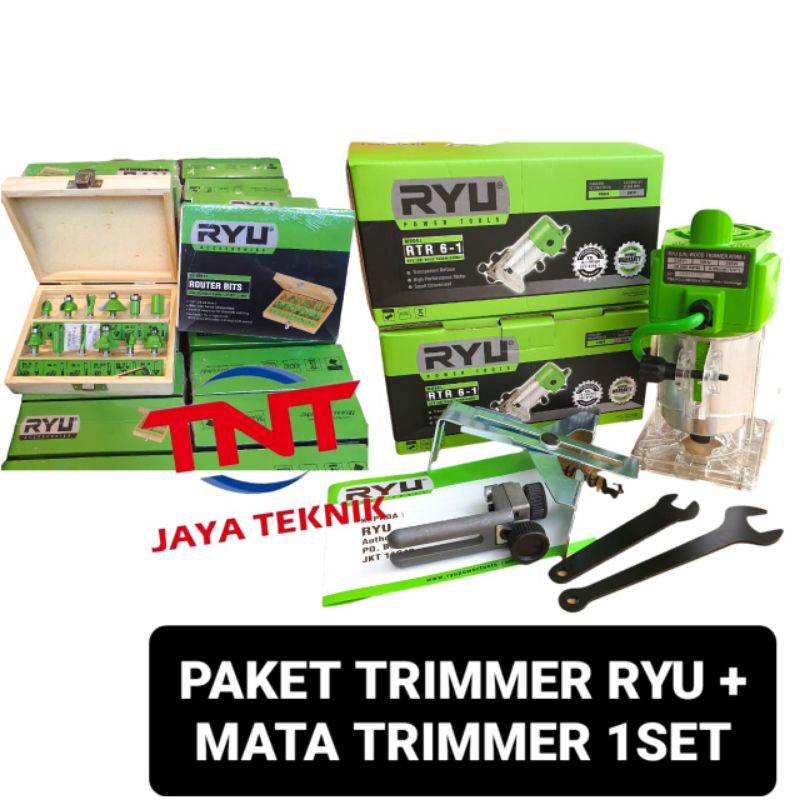 Jual MESIN TRIMMER ROUTER PROFIL KAYU RYU RTR 6 - 1 / TRIMMER KAYU RYU ...