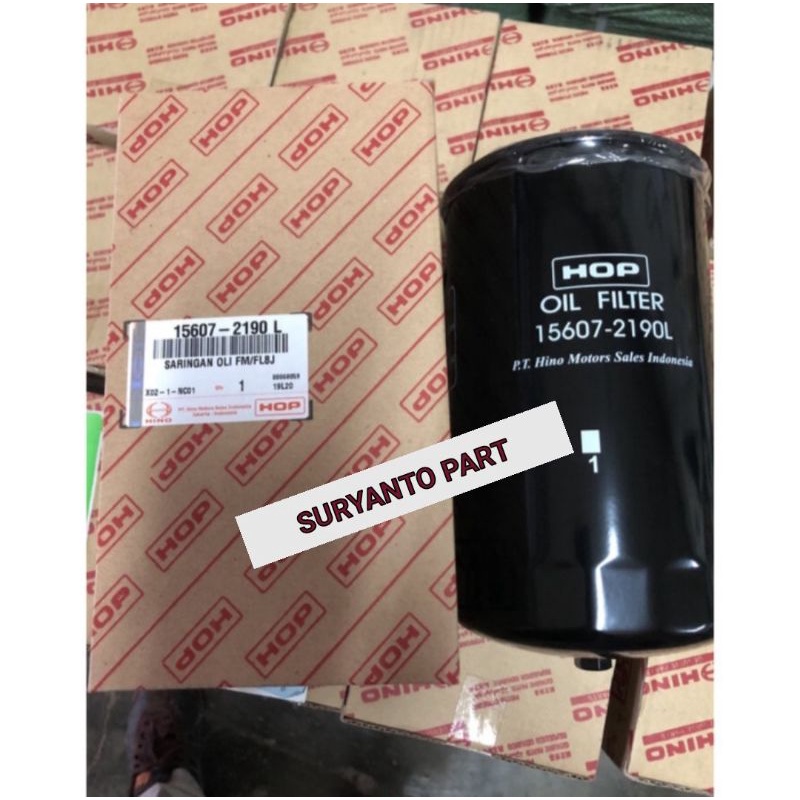 Jual Oil Filter Oli Filter Element Set Hop Hino Lohan FM260 Ti(Original ...