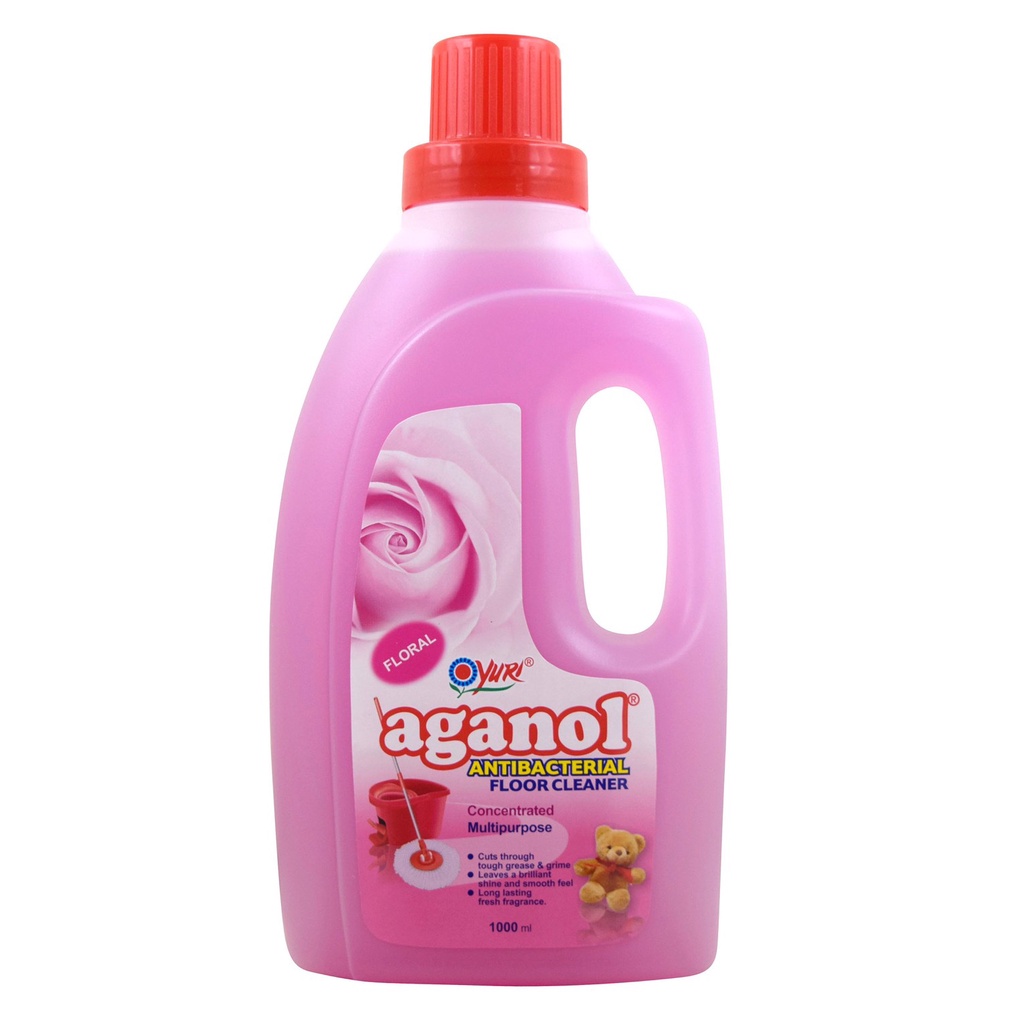 Jual Yuri Aganol Botol 1 Liter Lemon Sabun Pembersih Lantai Pewangi ...