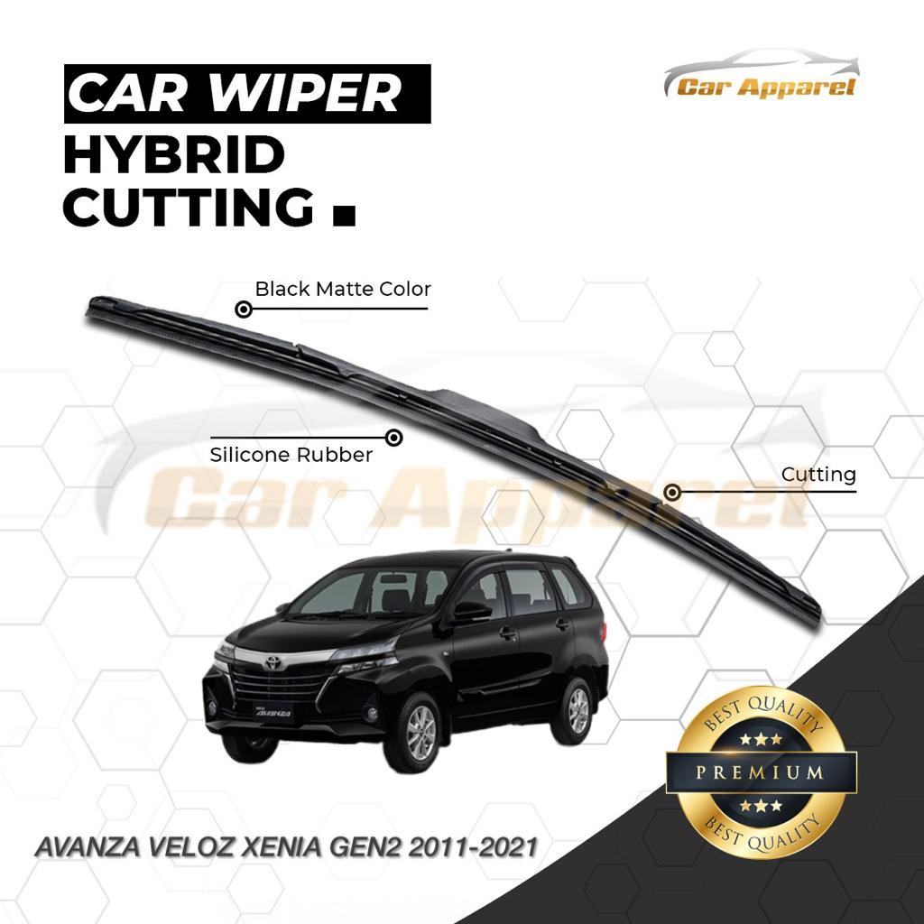 Jual WIPER AVANZA VELOZ XENIA GEN2 2011-2021 CUTTING HYBRID 2 PCS ...