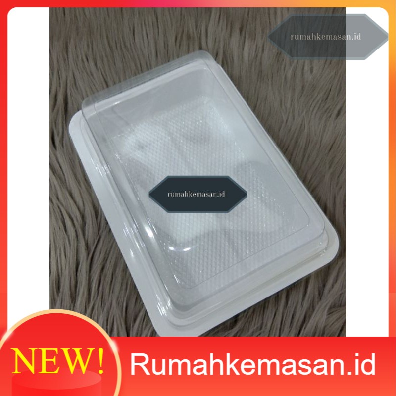 Jual [10 PCS] SNACK BOX PUTIH SMALL / MIKA BROWNIES PUTIH KECIL ISI 10 ...