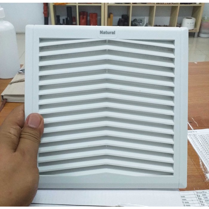 Jual Filter Exhaust Fan Panel Listrik 4 inch (12cm) | Shopee Indonesia