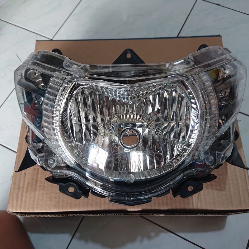 Jual lampu depan reflektor Mio soul GT merk win | Shopee Indonesia