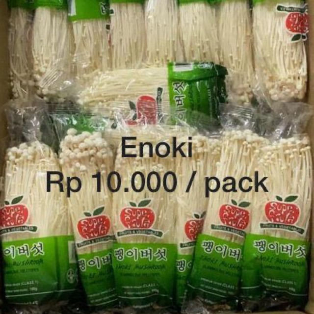 Jual Enoki Super Fresh dan Segar (Per Pack) | Shopee Indonesia