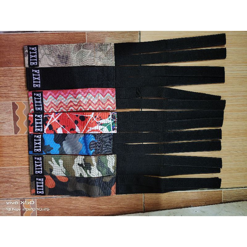 Jual tali strap pedal merk fixie model motif | Shopee Indonesia