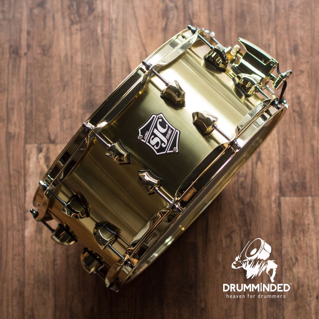 Jual SJC - Alpha Brass Snare Drum 14X6.5 (BRASS HW) | Shopee Indonesia