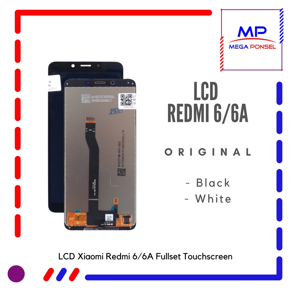 Jual LCD Xiaomi Redmi 6 / LCD Xiaomi Redmi 6a Fullset Touchscreen ...