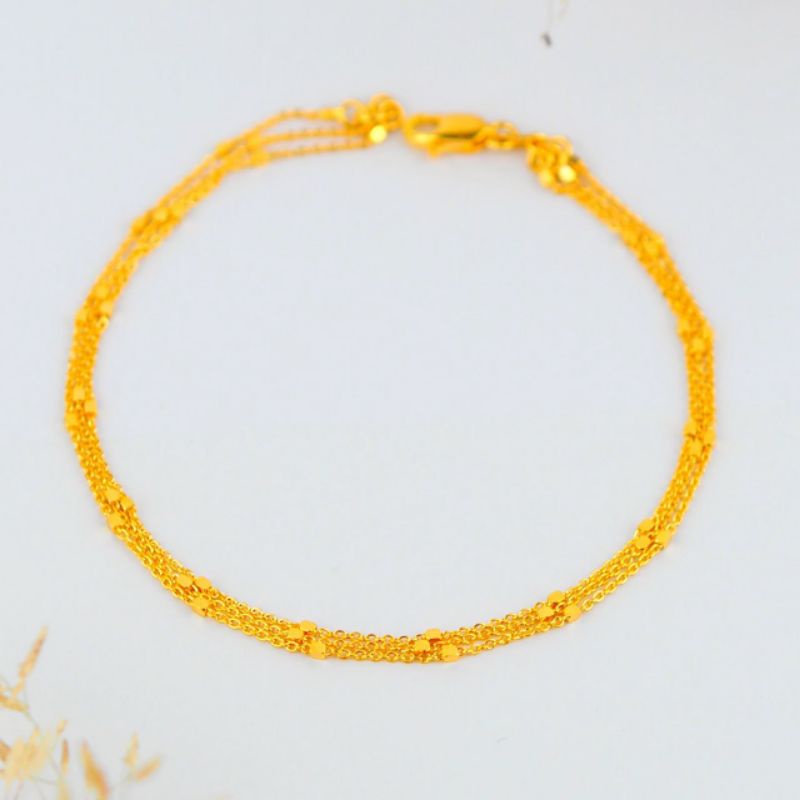 Jual Gelang Emas Jedar Layer Mainan Kotak - Toko Emas Gadjah | Shopee ...