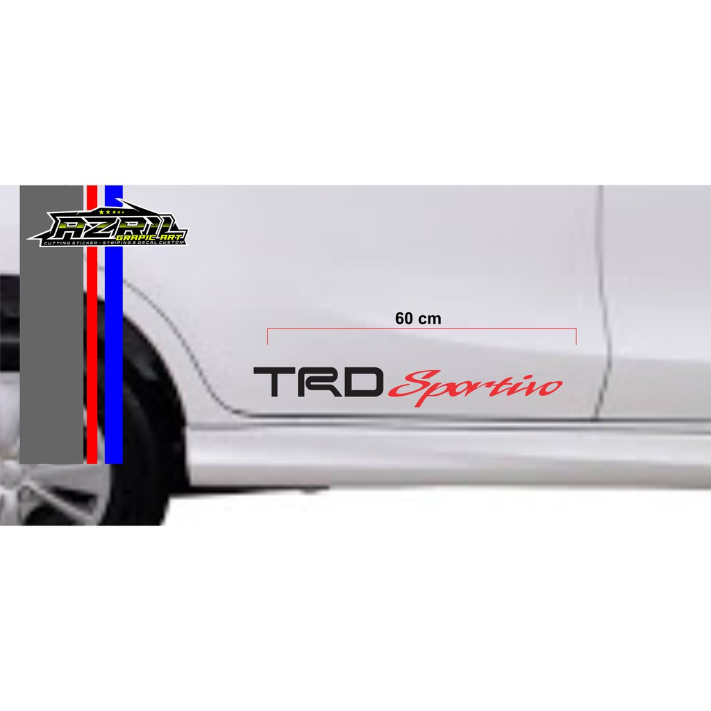 Jual Sticker stiker TRD Sportivo | Shopee Indonesia