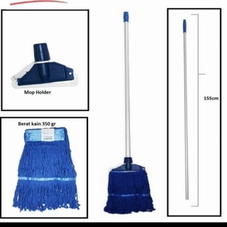 Jual Pel Jepit Gagang Stainless Komplit | Kain Pel Lantai Gagang ...