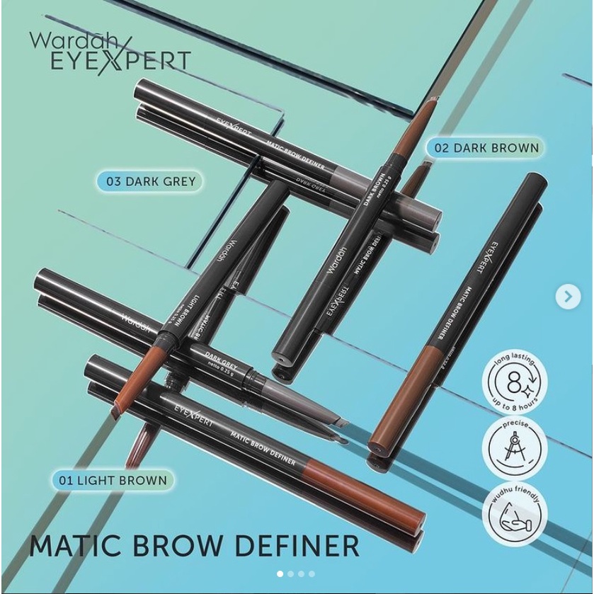 Jual Wardah Eyexpert Matic Brow Definer | Eyebrow Pencil (pensil alis ...