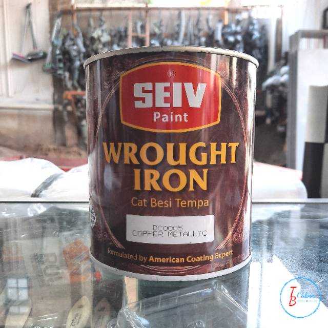 Jual Cat Besi Tempa Copper Metallic Seiv (0,95 liter) | Shopee Indonesia