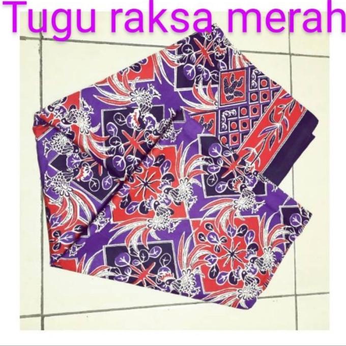 Jual BATIK TUGU RAKSA MERAH | Shopee Indonesia