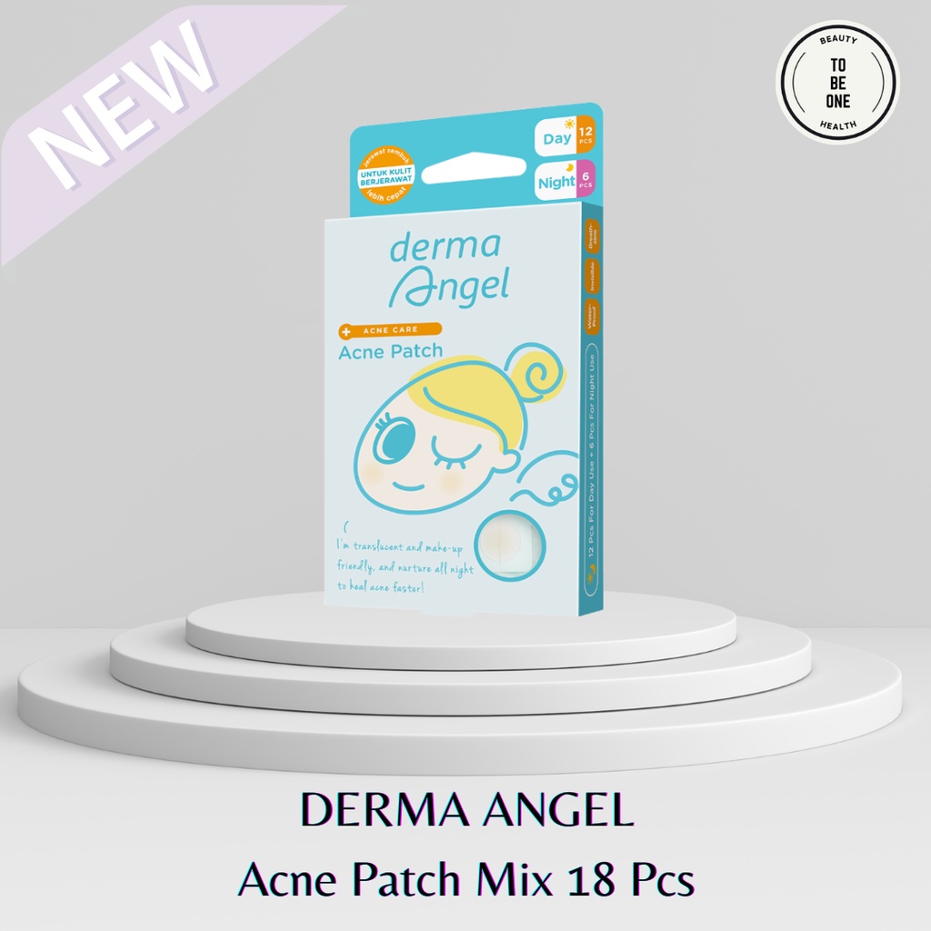 Jual Derma Angel Acne Patch Mix 18 pcs | Shopee Indonesia