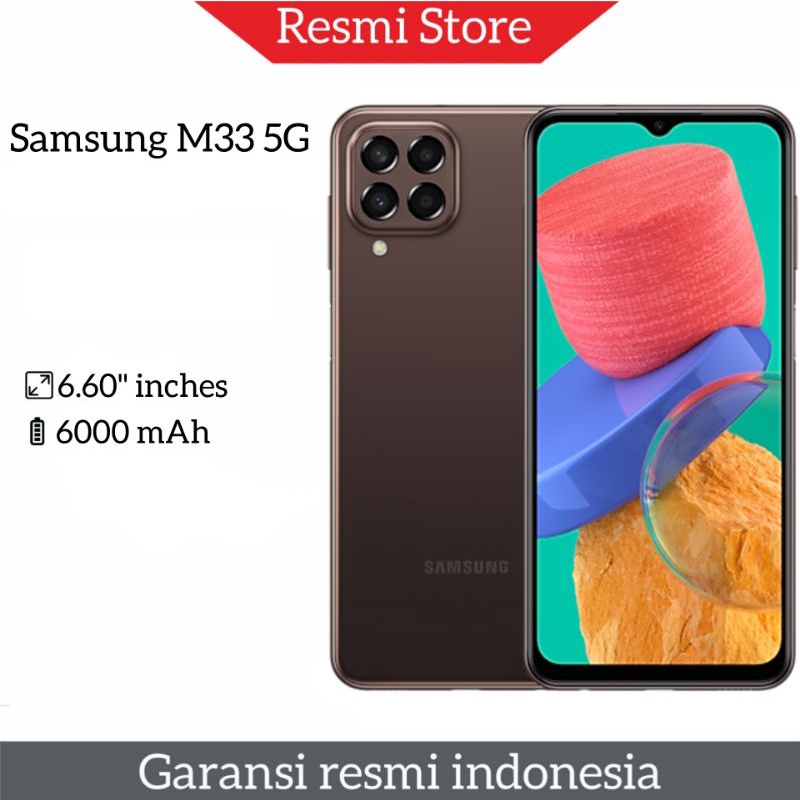 Jual SAMSUNG GALAXY M33 5G 6/128 & 8/128 NEW BNIB | Shopee Indonesia