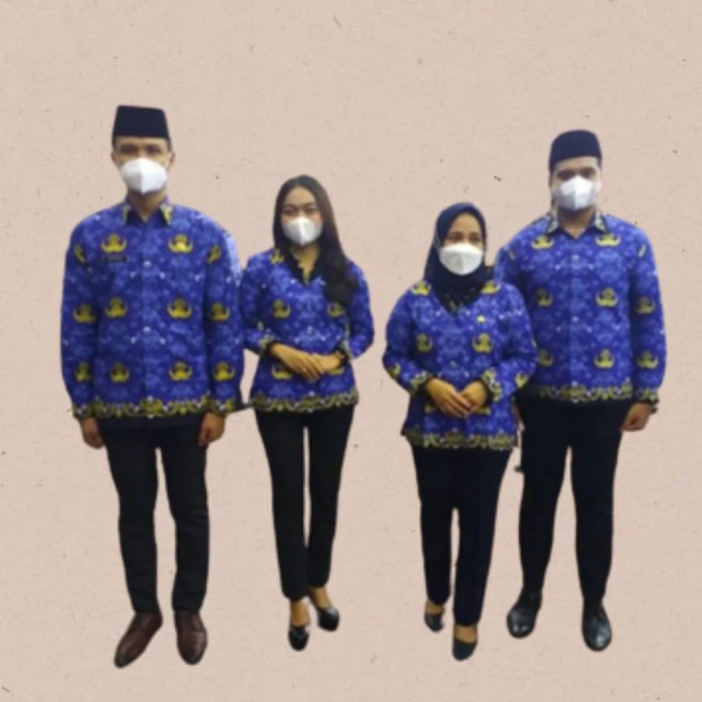 Jual KORPRI KERAH HITAM PRIA DAN WANITA 2022 (FURING) | Shopee Indonesia