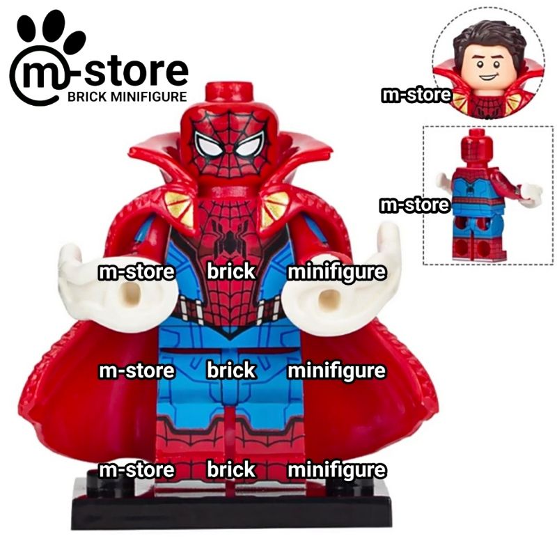 Jual brick what if spider-man spiderman spider man block mini toy ...