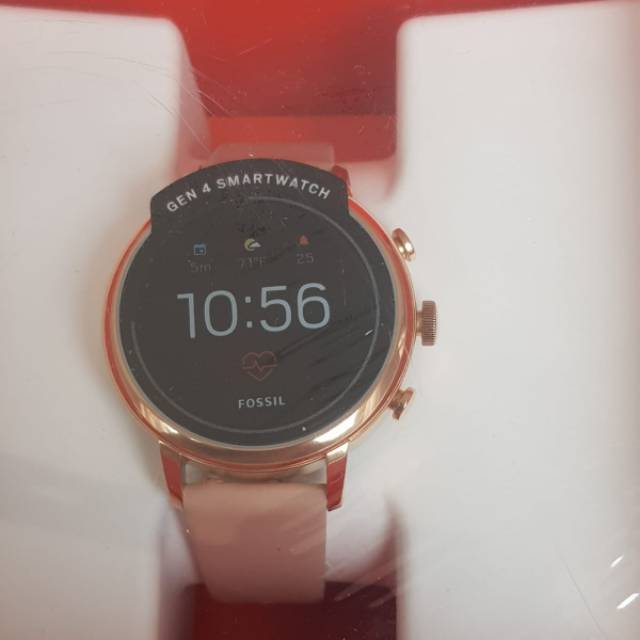 Jual Jam tangan fossil smartwatch gen 4 strap pink | Shopee Indonesia