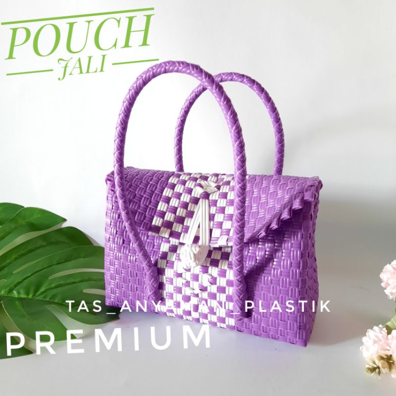 Jual Dompet Tali Panjang Wanita Anyaman Jali Premium | Shopee Indonesia