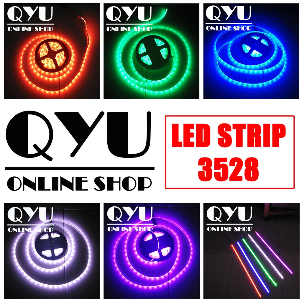 Jual LED Strip 3528 + Molex ( Mod Casing PC / Modif Komputer ) | Shopee ...
