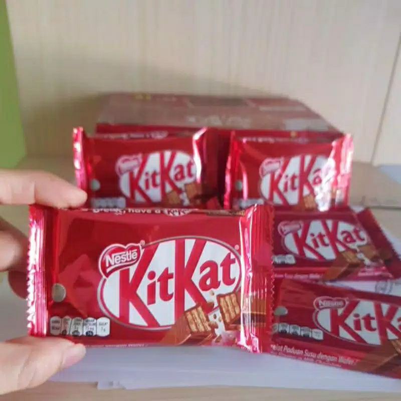 Jual Kitkat Kit Kat Coklat 4F Finger Chocolate Dark Cookies (per box ...