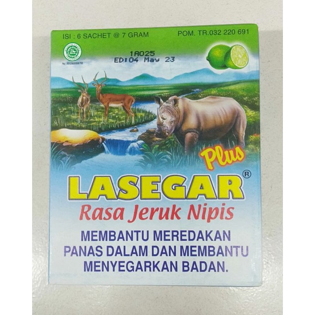 Jual Lasegar sachet 6x7gr rasa jeruk nipis | Shopee Indonesia