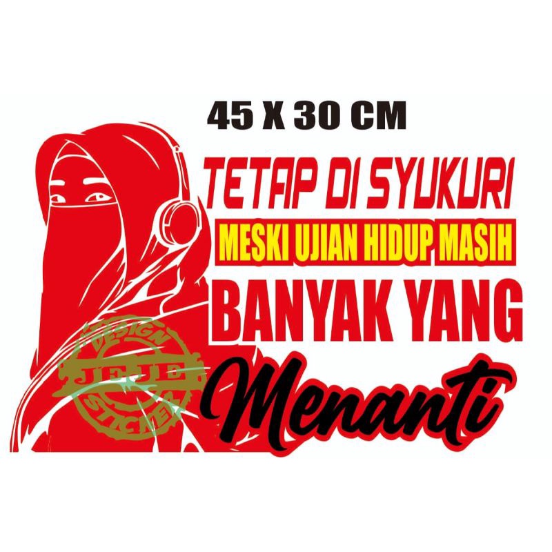 Jual STICKER CUTTING GAMBAR DAN KATA KATA LUCU UNTUK KACA PINTU ATAU BODY TRUCK PICK UP DLL ...