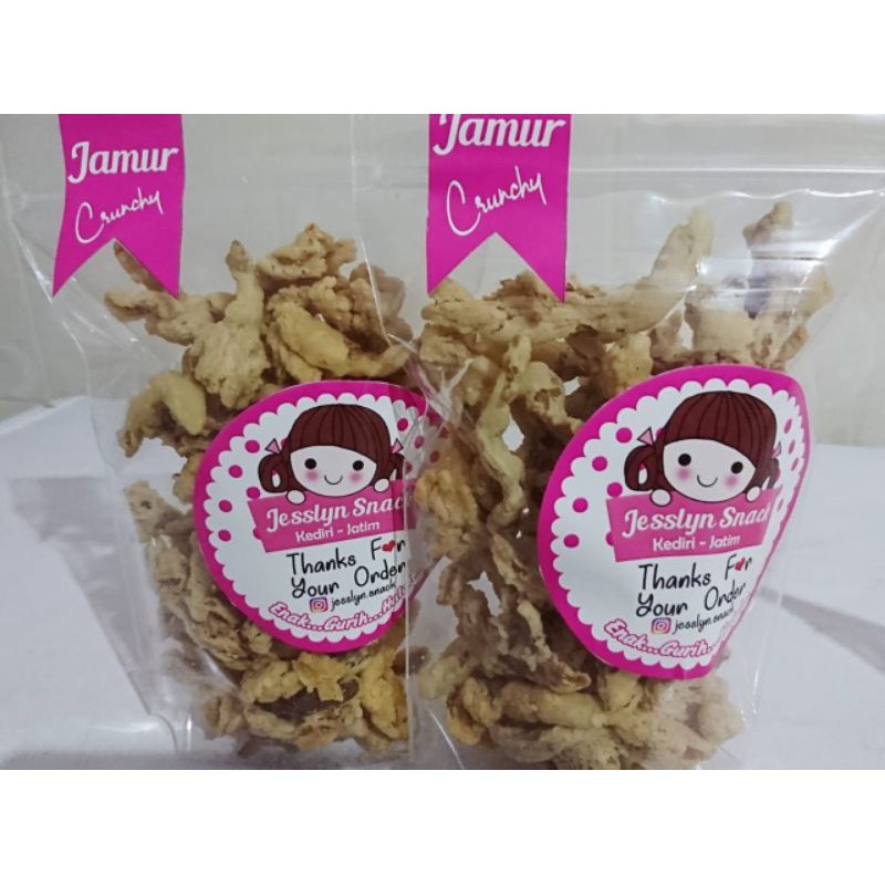 Jual JESSLYN SNACK JAMUR KERING 100 GRAM | Shopee Indonesia