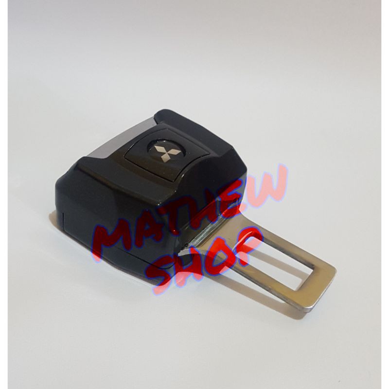 Jual COLOKAN SAFETY BELT LOGO MITSUBISHI TRITON SEATBELT ALARM BUZZER ...