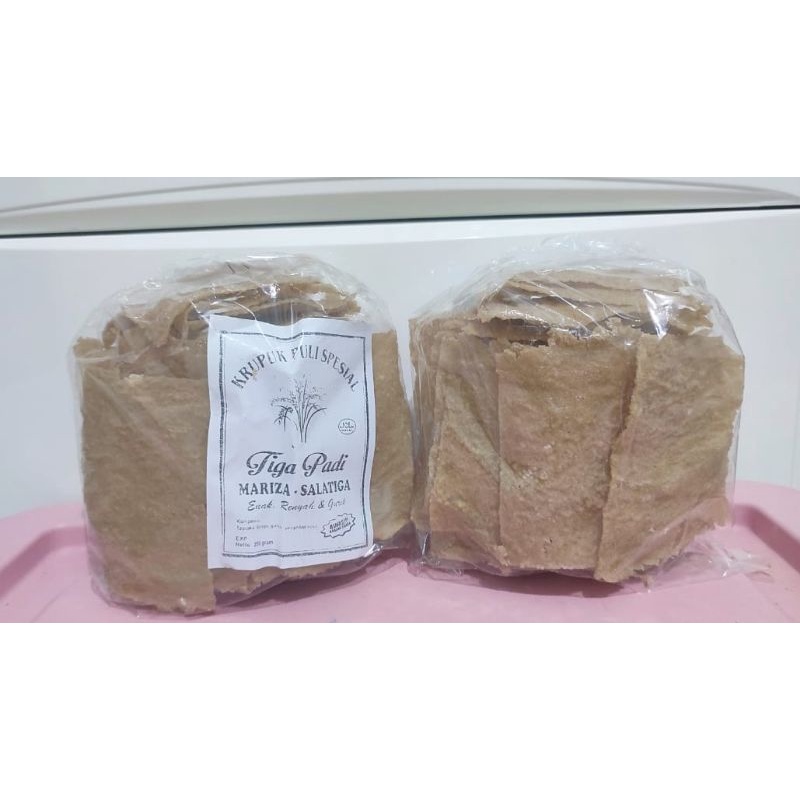 Jual KRUPUK GENDAR PULI 250 GRAM KERUPUK MENTAH KARAK NASI | Shopee ...