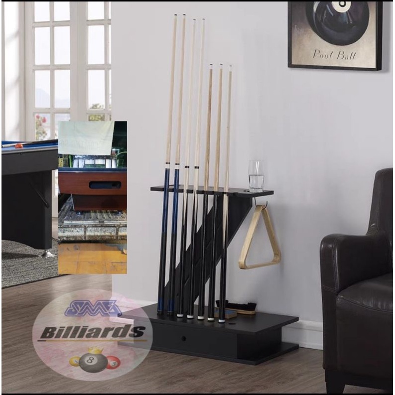 Jual Luxury cue rack laci rak stick billiard biliard bilyard bola sodok ...
