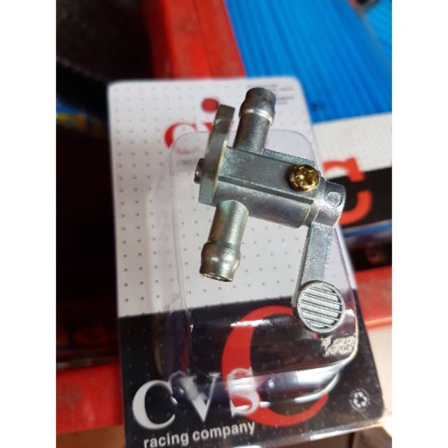 Jual KRAN BENSIN STANDAR WARNA CHROME UNIVERSAL SEMUA MOTOR | Shopee Indonesia