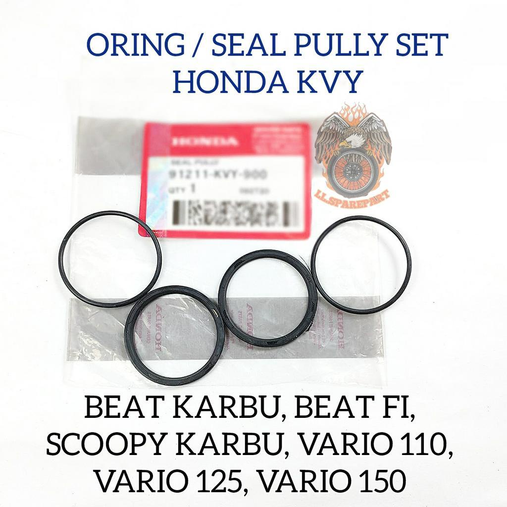 Jual SEAL SIL ORING SET PULLY HONDA KVY KUALITAS ASLI ORIGINAL BEAT FI SCOOPY KARBU VARIO 110 FI ...