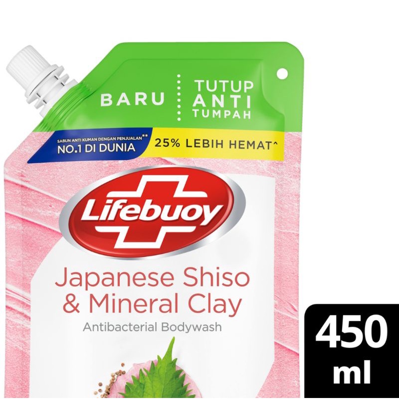 Jual Sabun Cair Lifebuoy Japanese Shiso & Mineral Clay Sandalwood Scent ...