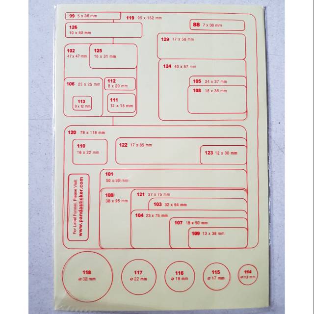 Jual Label harga/ sticker nama | Shopee Indonesia